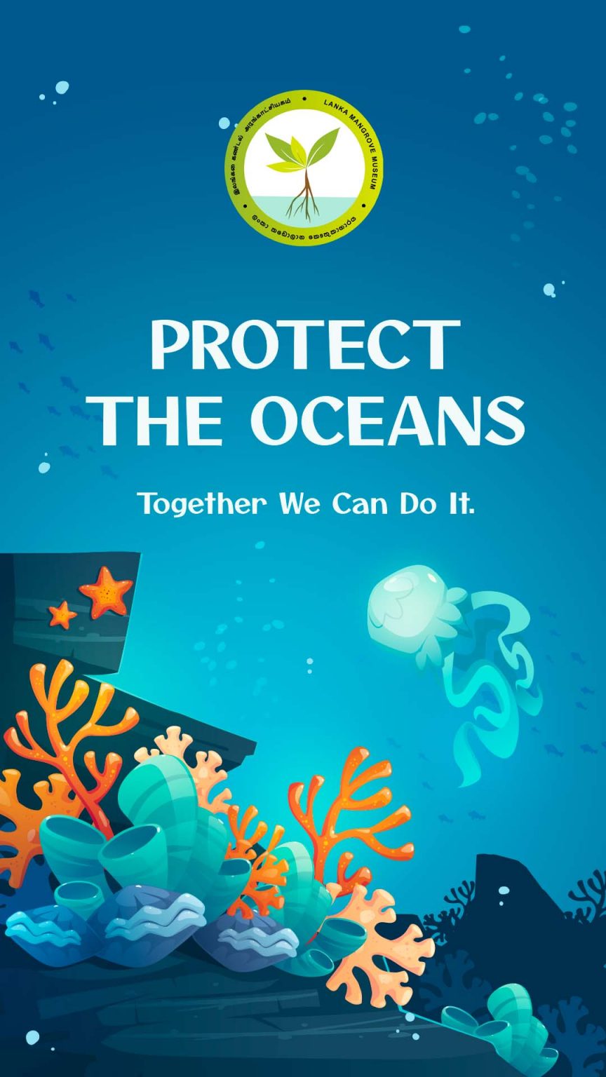 World Oceans Day by promoting ocean conservation